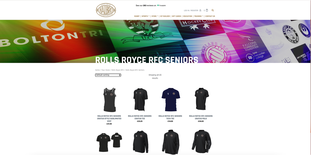 Adult Merch - Rolls-Royce Rugby Football Club